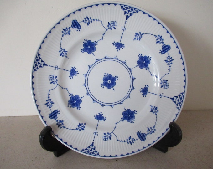 Vintage Masons Ironstone Blue Denmark Furnivals Made in England 8" Side ...