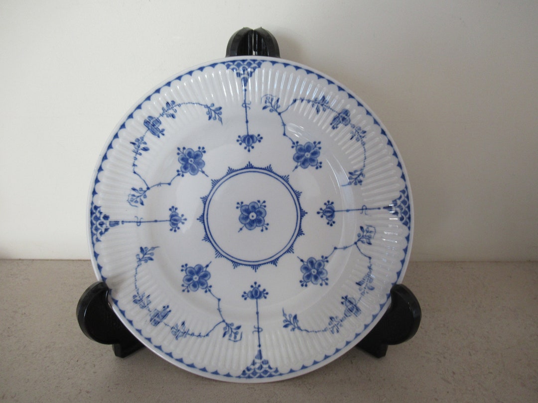 Vintage Early Blue Denmark Furnivals Masons Made in England 7" Side ...