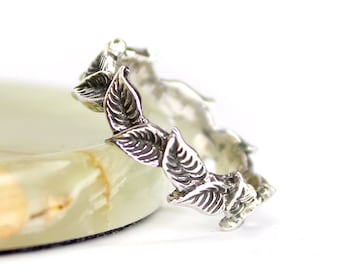 Cottage Core Wedding Ring - Etsy