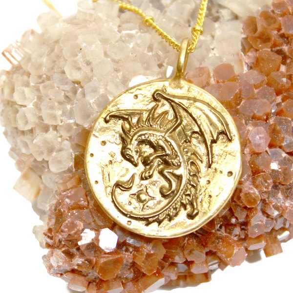 Dragon Medallion - Etsy