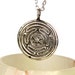 Labyrinth - Hecate Goddess - Silver Coin Medallion Necklace - DOUBLE ...