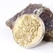 Gold Janus Ancient Coin Pendant 18K Sterling Silver Greek Janus - Etsy