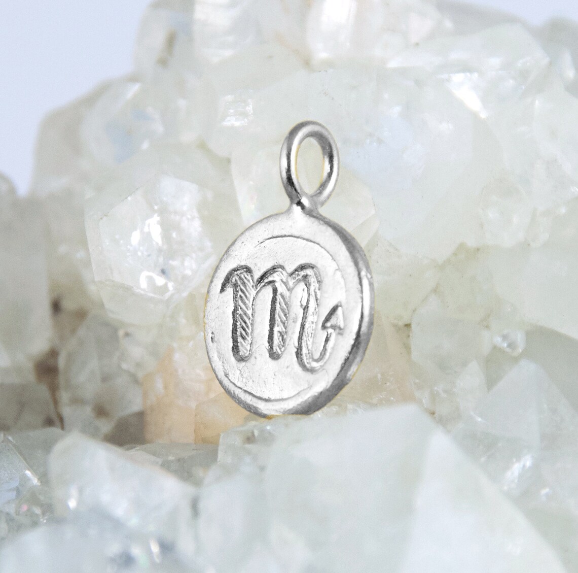 Scorpio Silver Pendant Zodiac Sign Unique Scorpio - Etsy