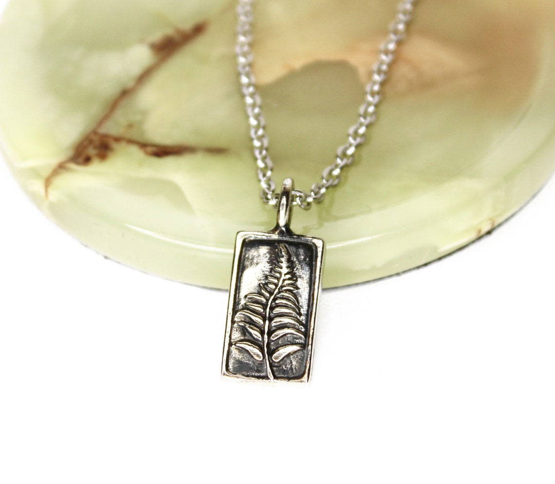 Morel Mushroom - Forest Fern Pendant Necklace - Forest Theme, Cottage ...