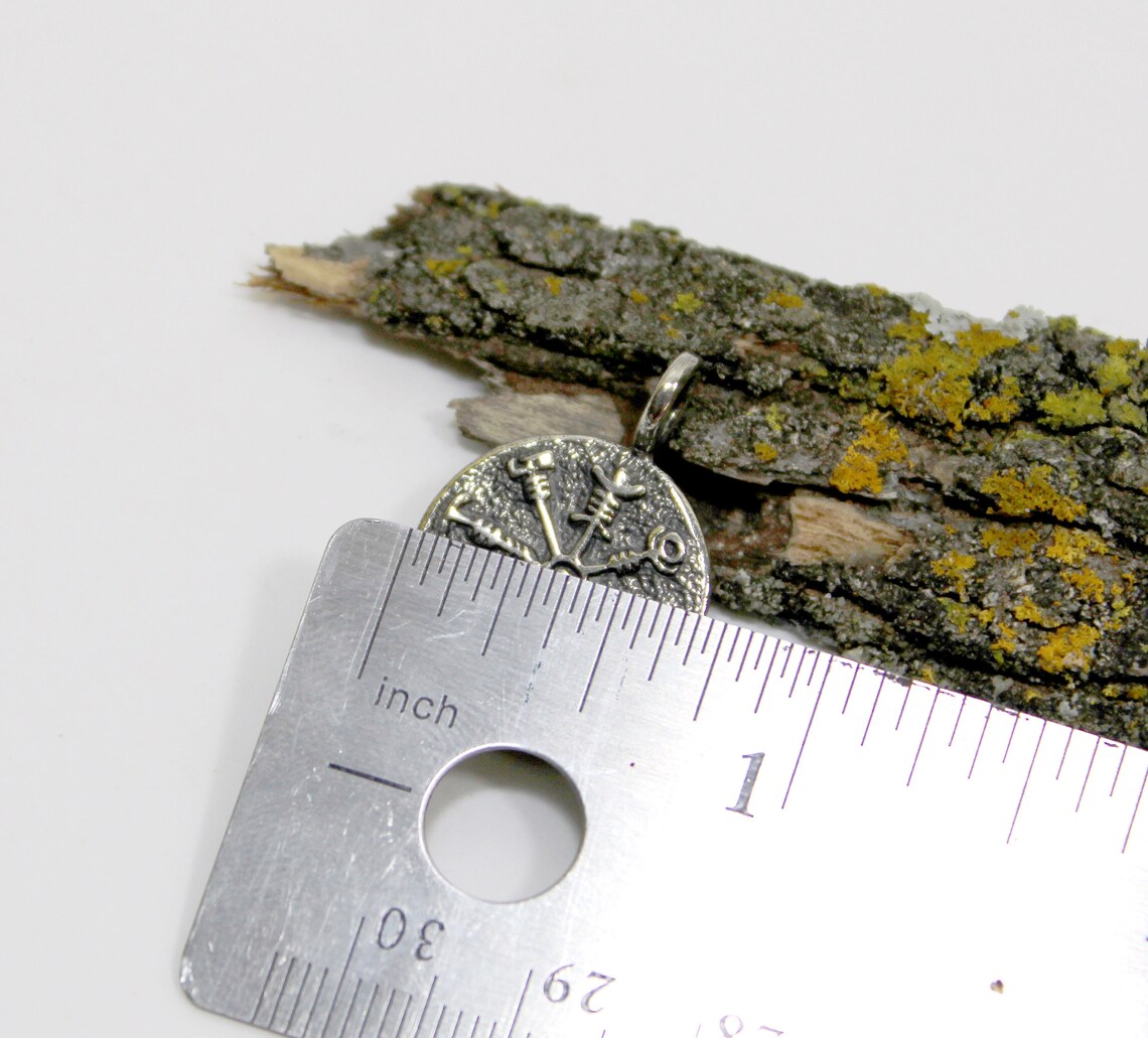 Silver Viking Compass Coin Viking Symbol Silver Viking Coin - Etsy