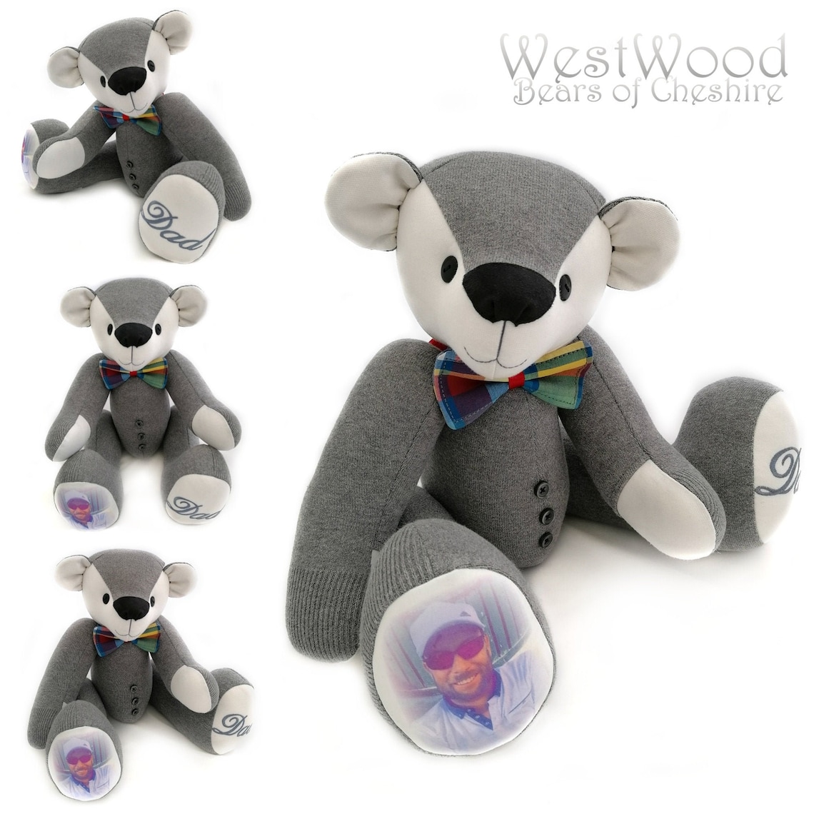 Jointed Teddy Bear Sewing Pattern by Westwood Bears of Cheshire 18 ...