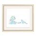 Baby Blue Nursery, Set of Four Safari Animal Prints for Baby Boys Room ...