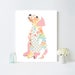 Puppy Dog Wall Art for Kids. Girl DOG Wall Art, Girl Puppy Decor, Girl ...