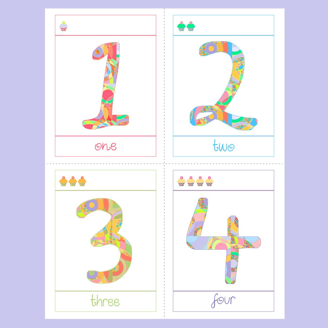 Printable Number Flash Cards - Automatic Download for Primary Education ...
