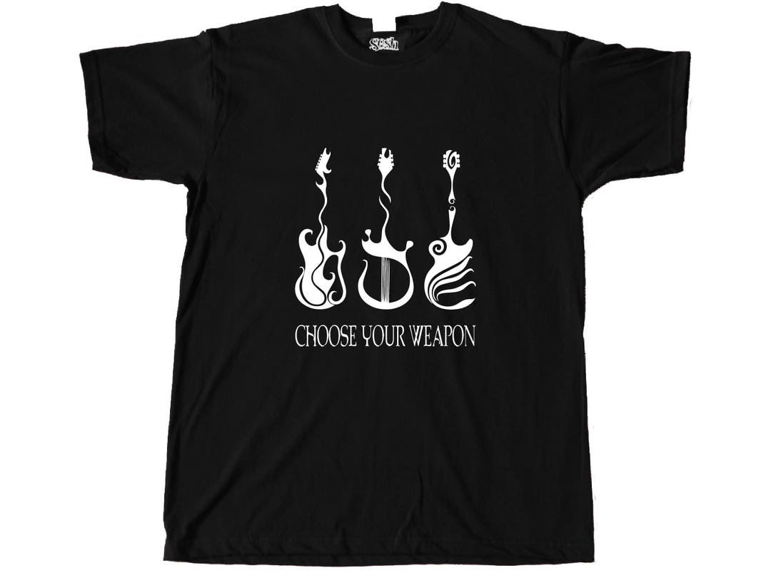 Guitar T-shirt, Cool Gifts, Musician Gifts, Guitar Player Gift, Mens ...
