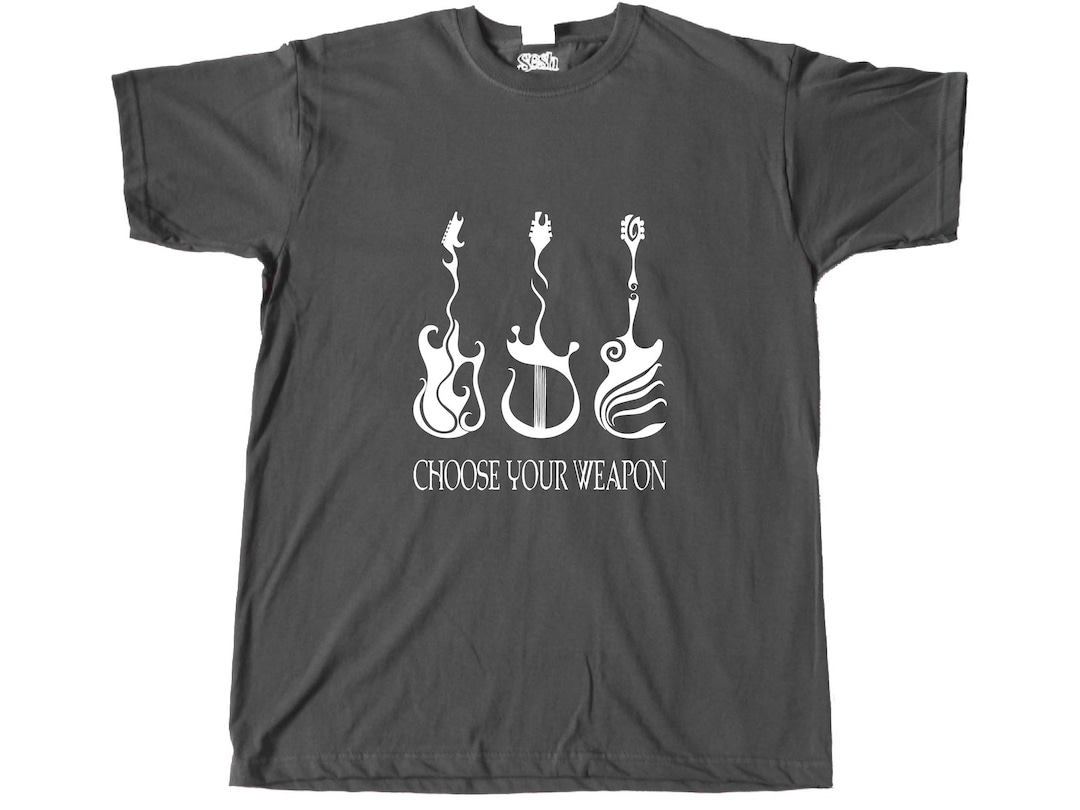 Guitar T-shirt, Cool Gifts, Musician Gifts, Guitar Player Gift, Mens ...