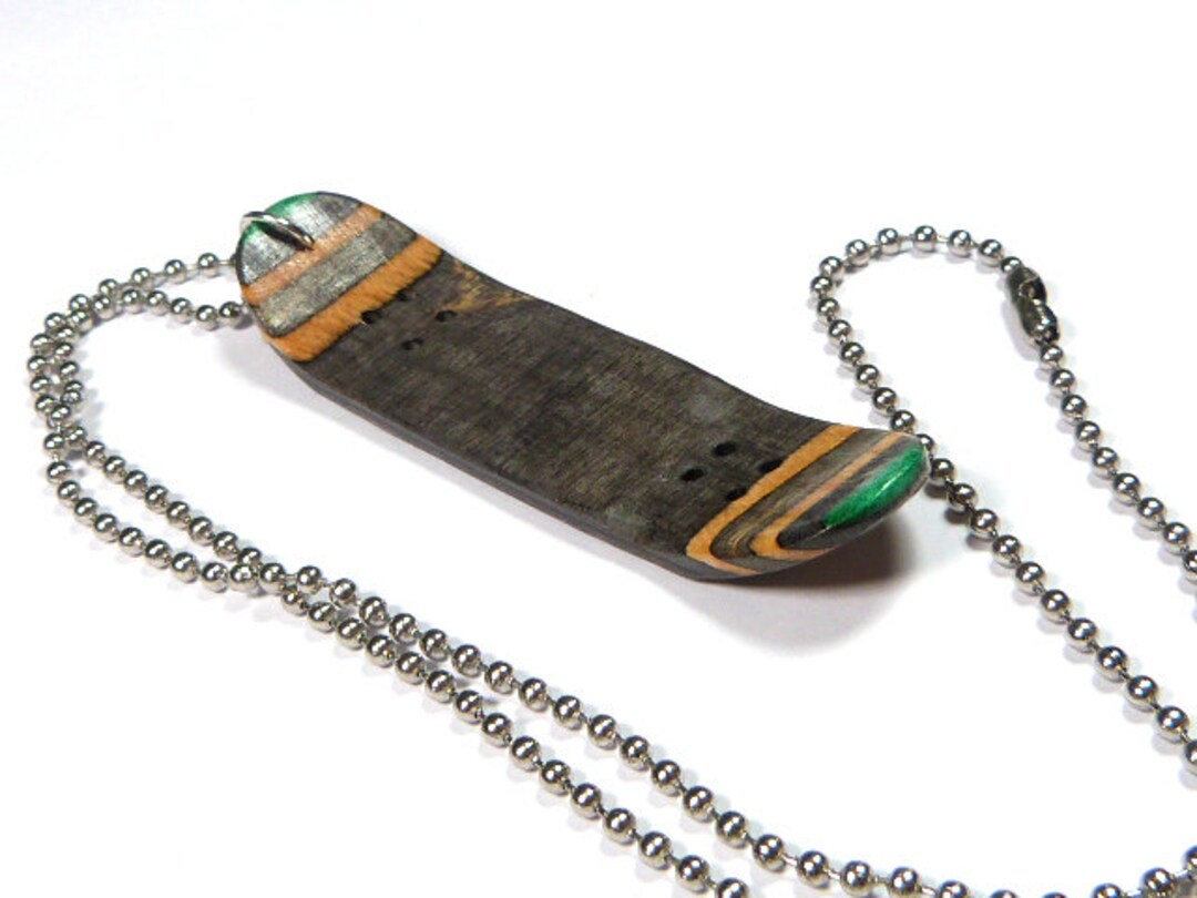 Recycled Skateboards, Skate Deck Pendant, Skateboarder Gift, Skateboard ...