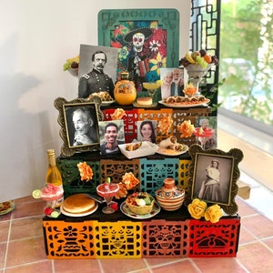 1:12 Day of the Dead Altar Laser Cut Dollhouse Miniature Ofrenda KIT ...