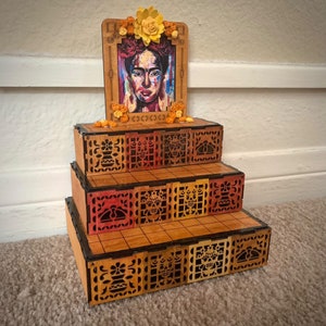 1:12 Day of the Dead Altar Laser Cut Dollhouse Miniature Ofrenda KIT ...