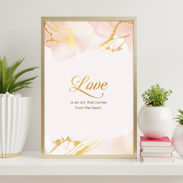 Abstract Love Art - Etsy