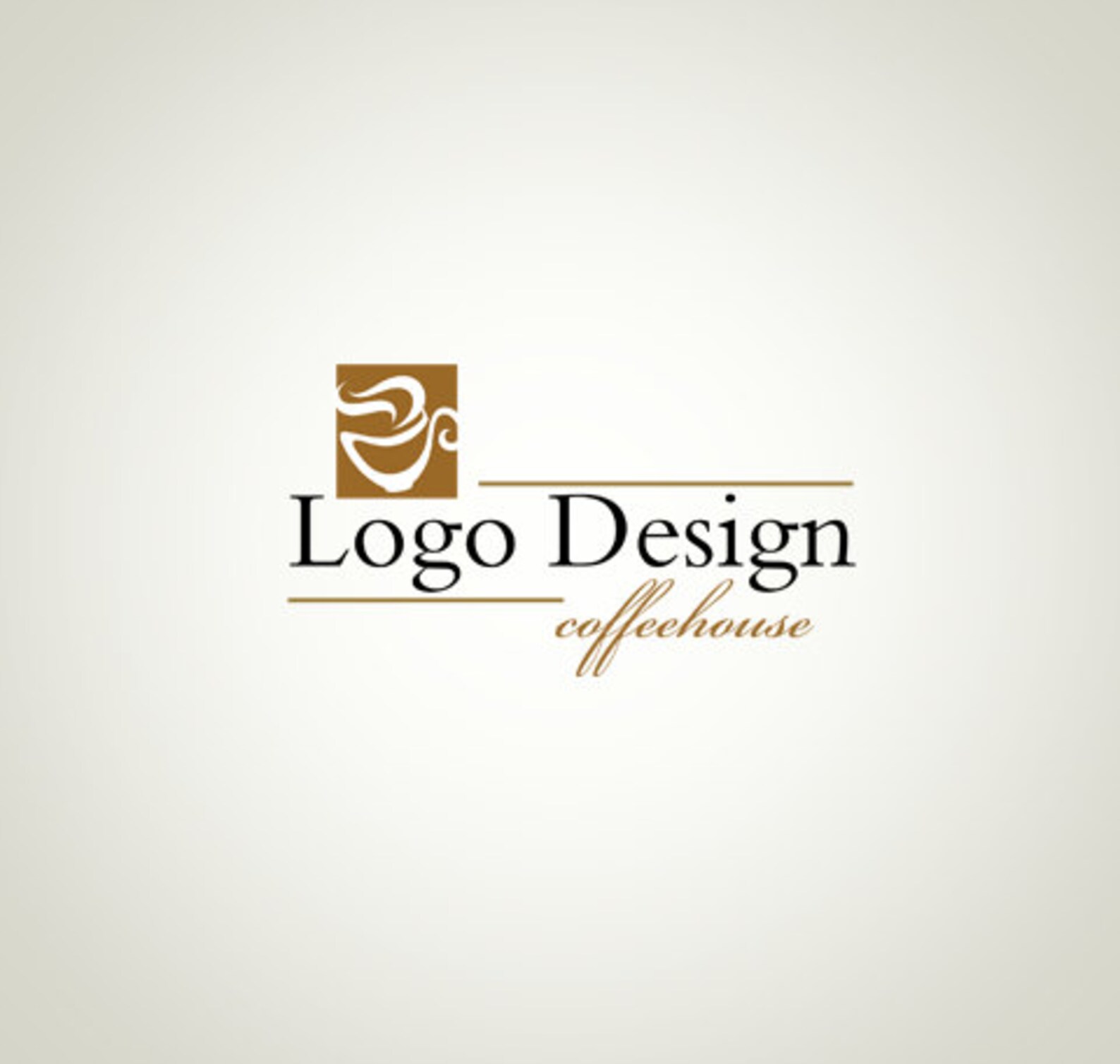 Premade Logo Design and Watermark Coffee Logo Cute Logo Coffee - Etsy