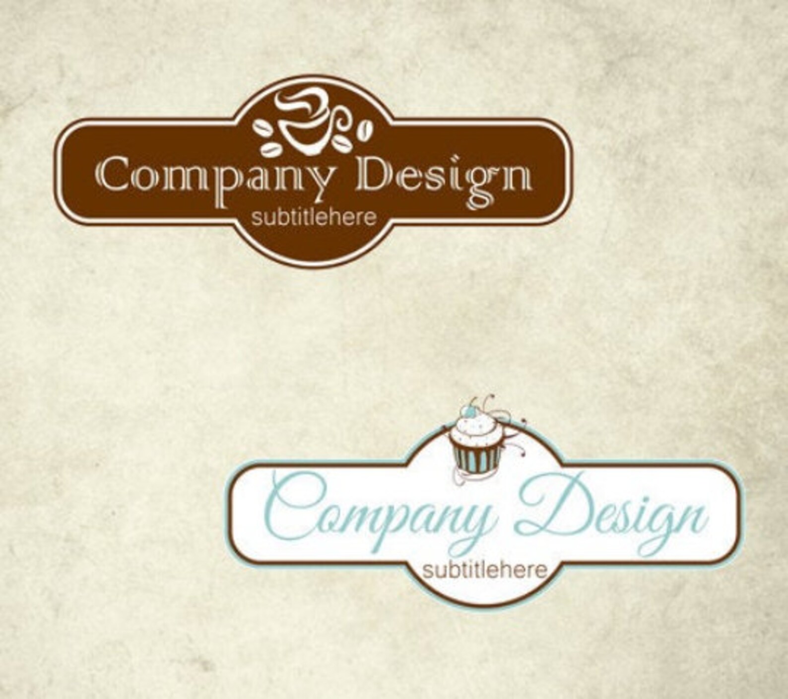 Premade Logo Design and Watermark Coffee Logo Cute Logo Coffee - Etsy