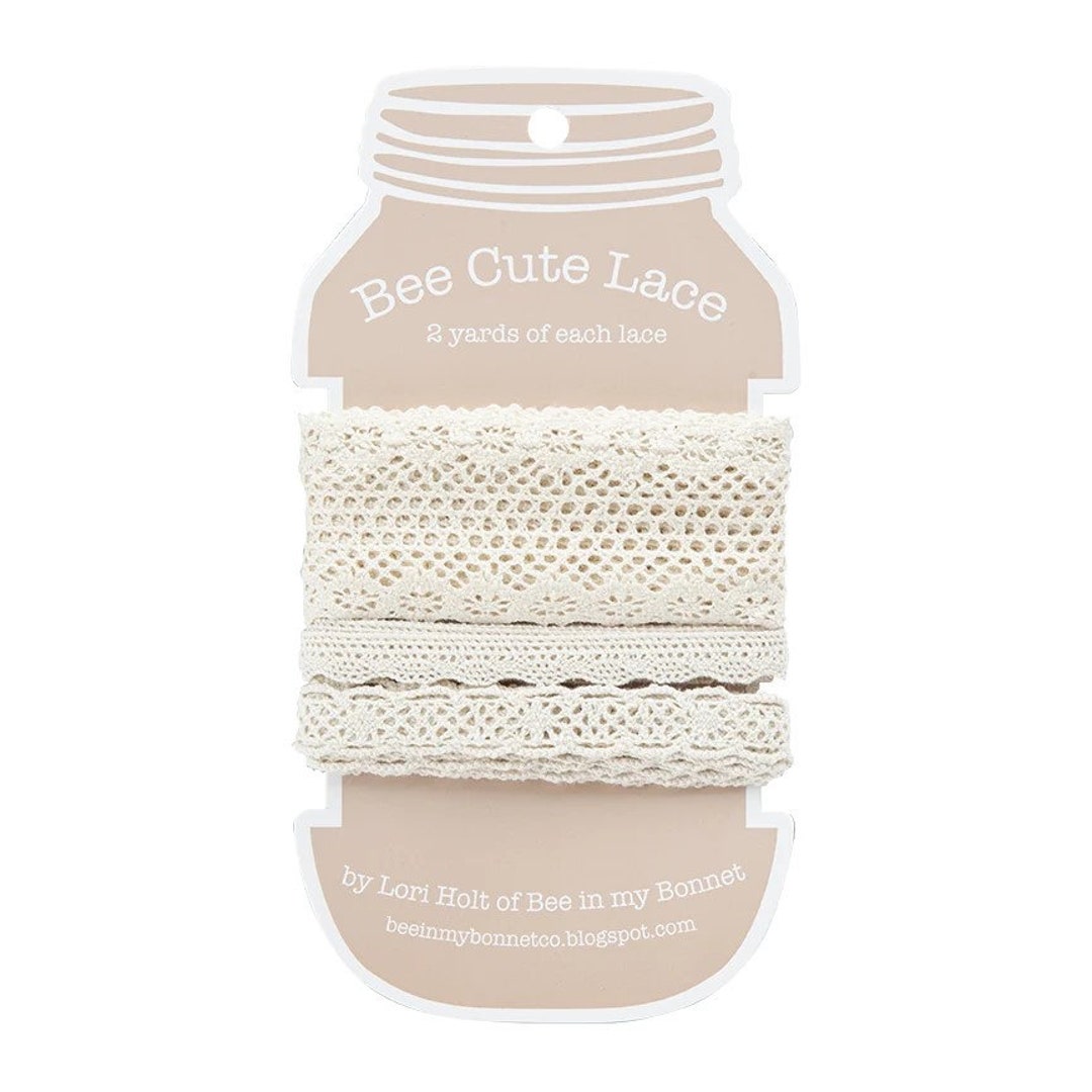 Bee Cute Lace Trim by Lori Holt of Bee in My Bonnet/lace Trim/sewing ...
