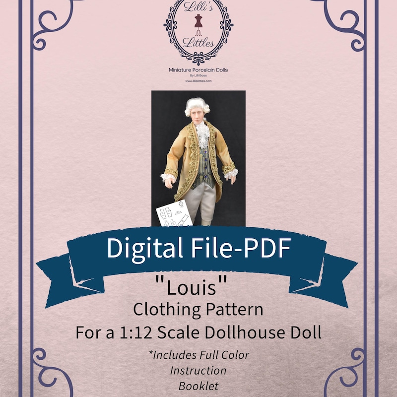 1/8 Scale Doll Dress - Etsy UK