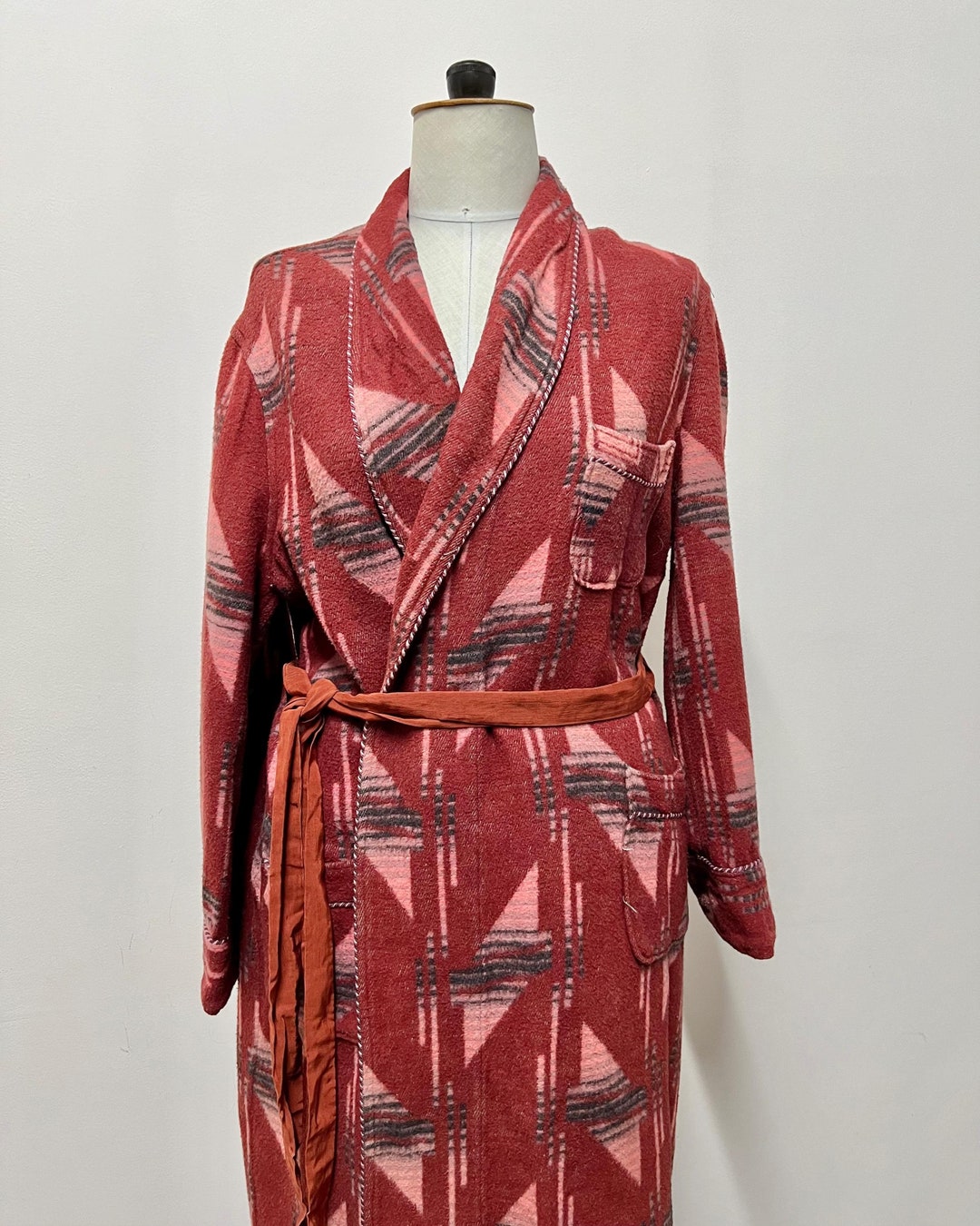 Rare 1940's Mens Beacon Robe - Etsy