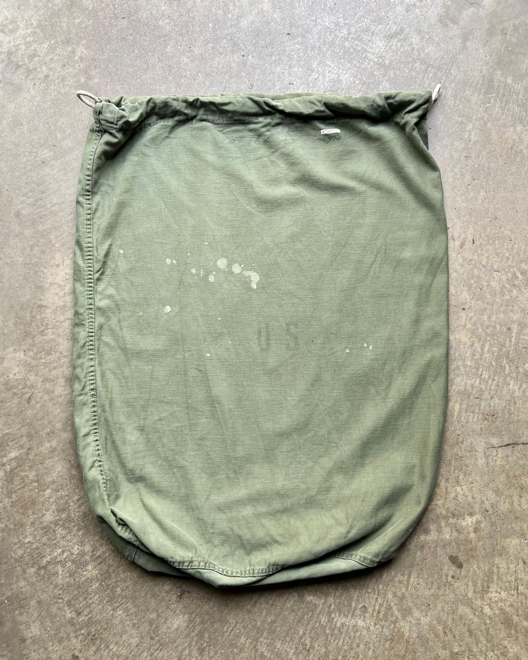 Great Vintage 1960/70s Vietnam Era US Army Green Laundry Bag - Etsy