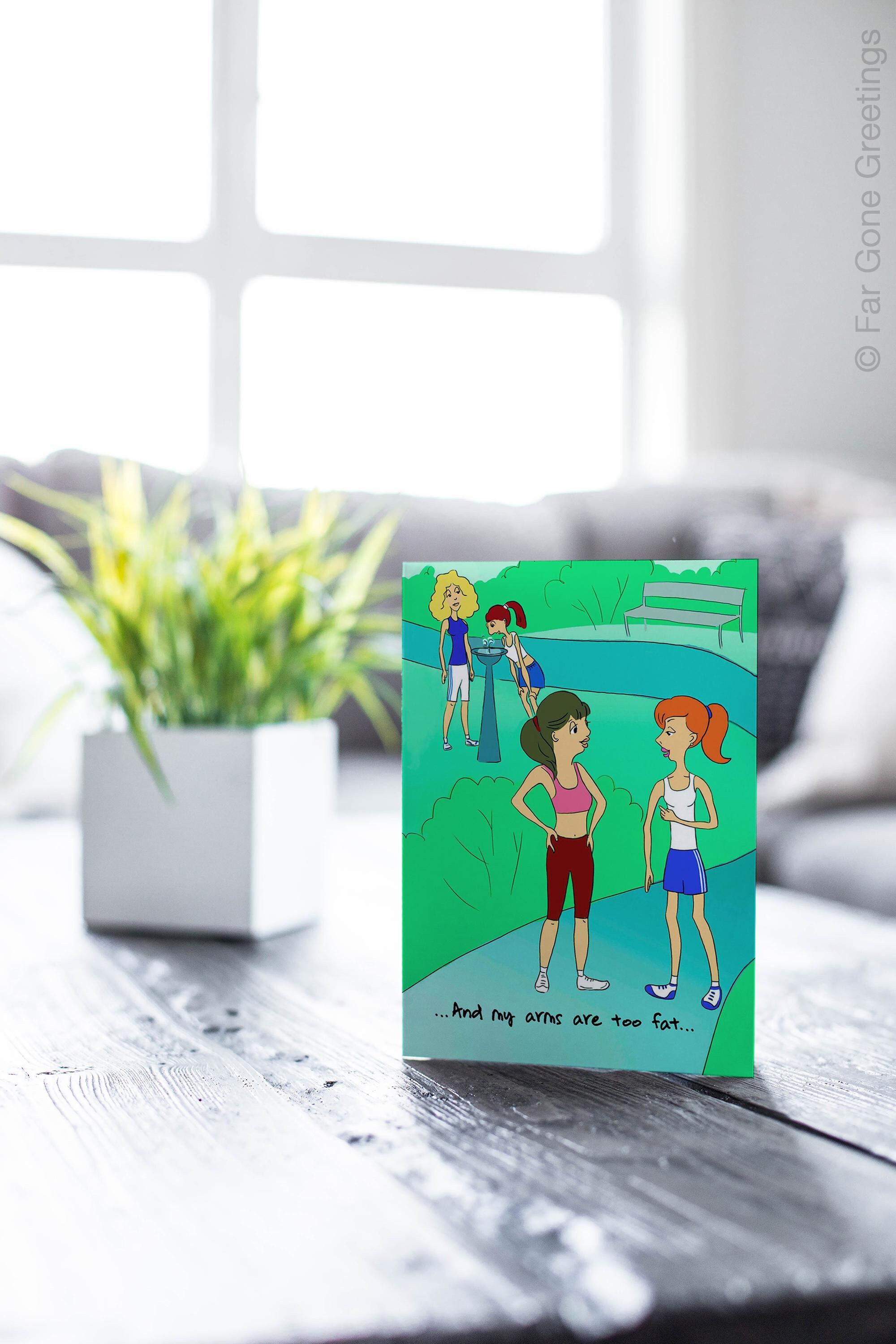 Best Friend Runner Happy Birthday Card, Running Card for Girlfriend ...