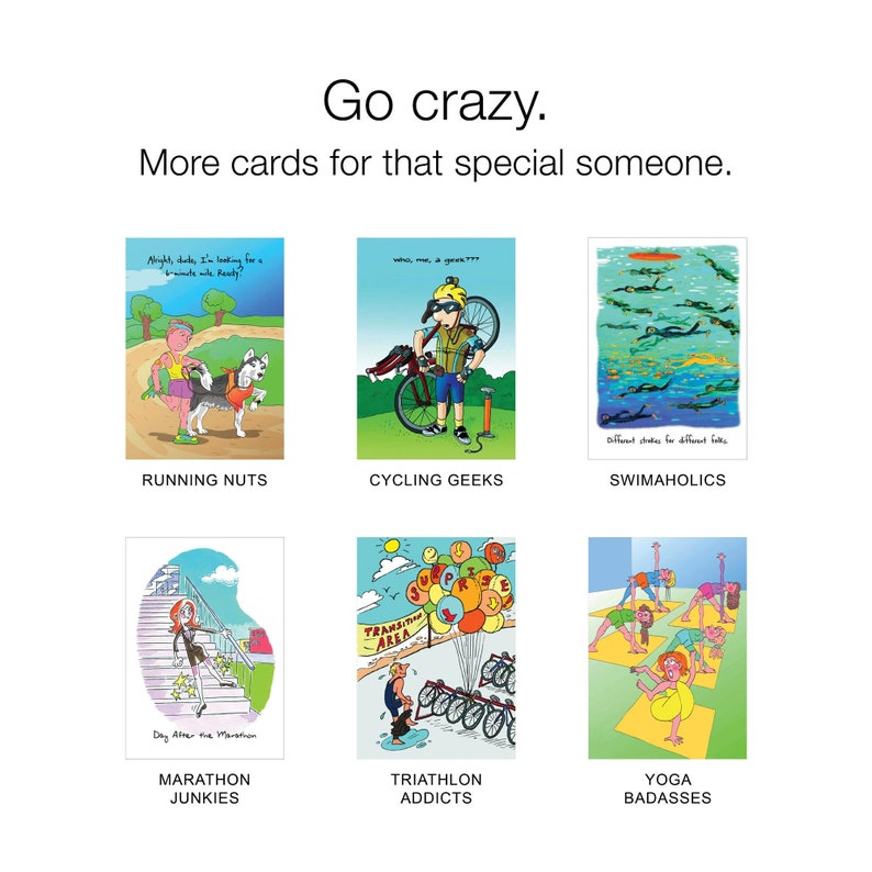 Printable Birthday Card for Peloton Runner, Marathon Runner Greeting ...