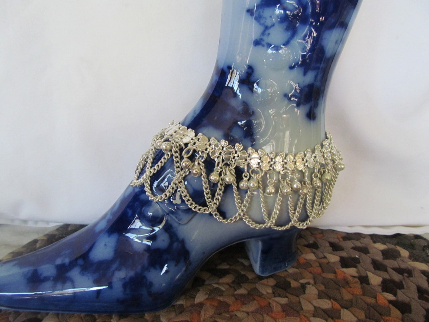 Stunning Statement Anklet Festival Jewelry Gypsy Hippy Jewelry ...