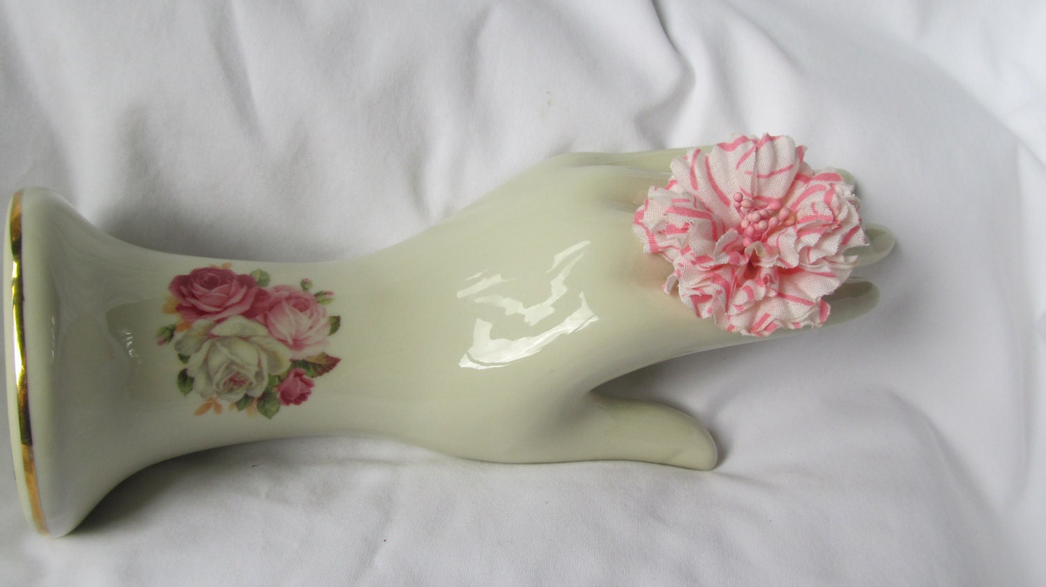 Chunky Pink Carnation Brooch 60s Vintage Brooch Shabby Pink Jewelry ...