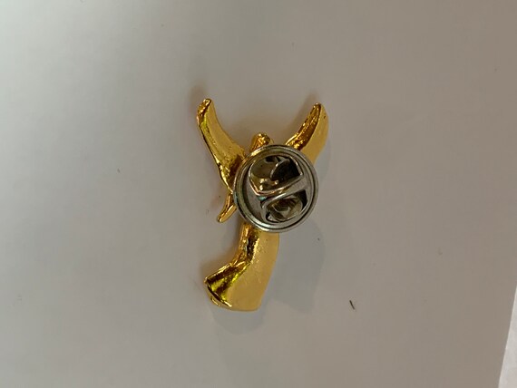 Guardian Angel Push Pin Leather Vest angel Pins Flyin… - Gem