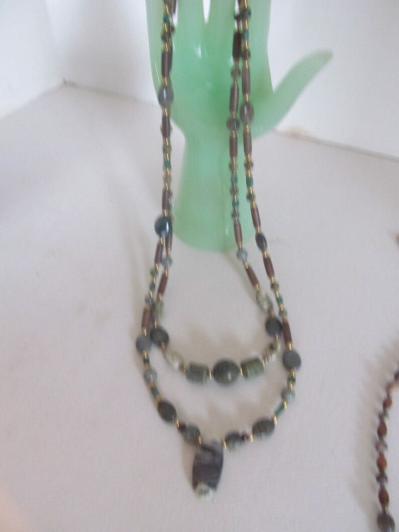 Zebra Stone Grounding Root Chakra Necklace Zebra Quarts Crystal ...
