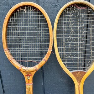 Vintage Wood Tennis Rackets Set of Ten Display Prop Rackets - Etsy