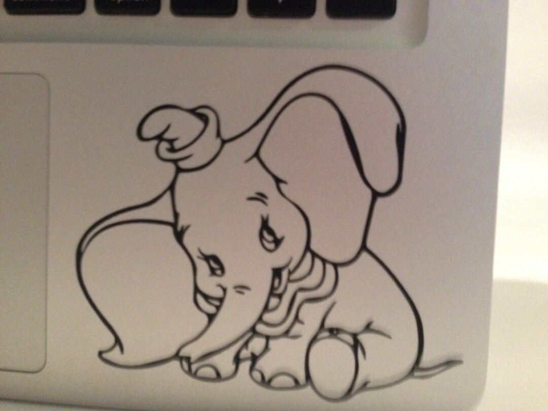 Disney's Dumbo Vinyl Decal - Etsy