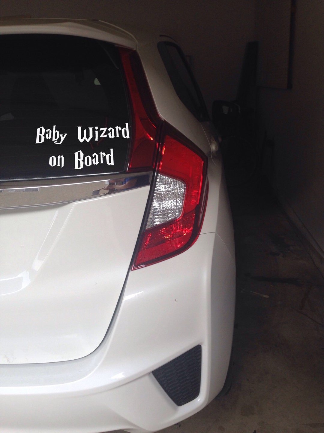 Baby Wizard on Board Vinyl Decal - Etsy