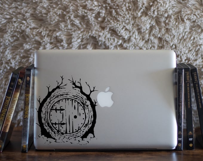 Hobbit Door Vinyl Decal - Etsy