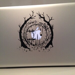 Hobbit Door Vinyl Decal | Etsy