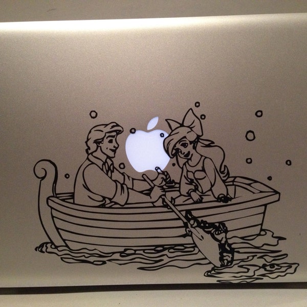 Little Mermaid Decal - Etsy