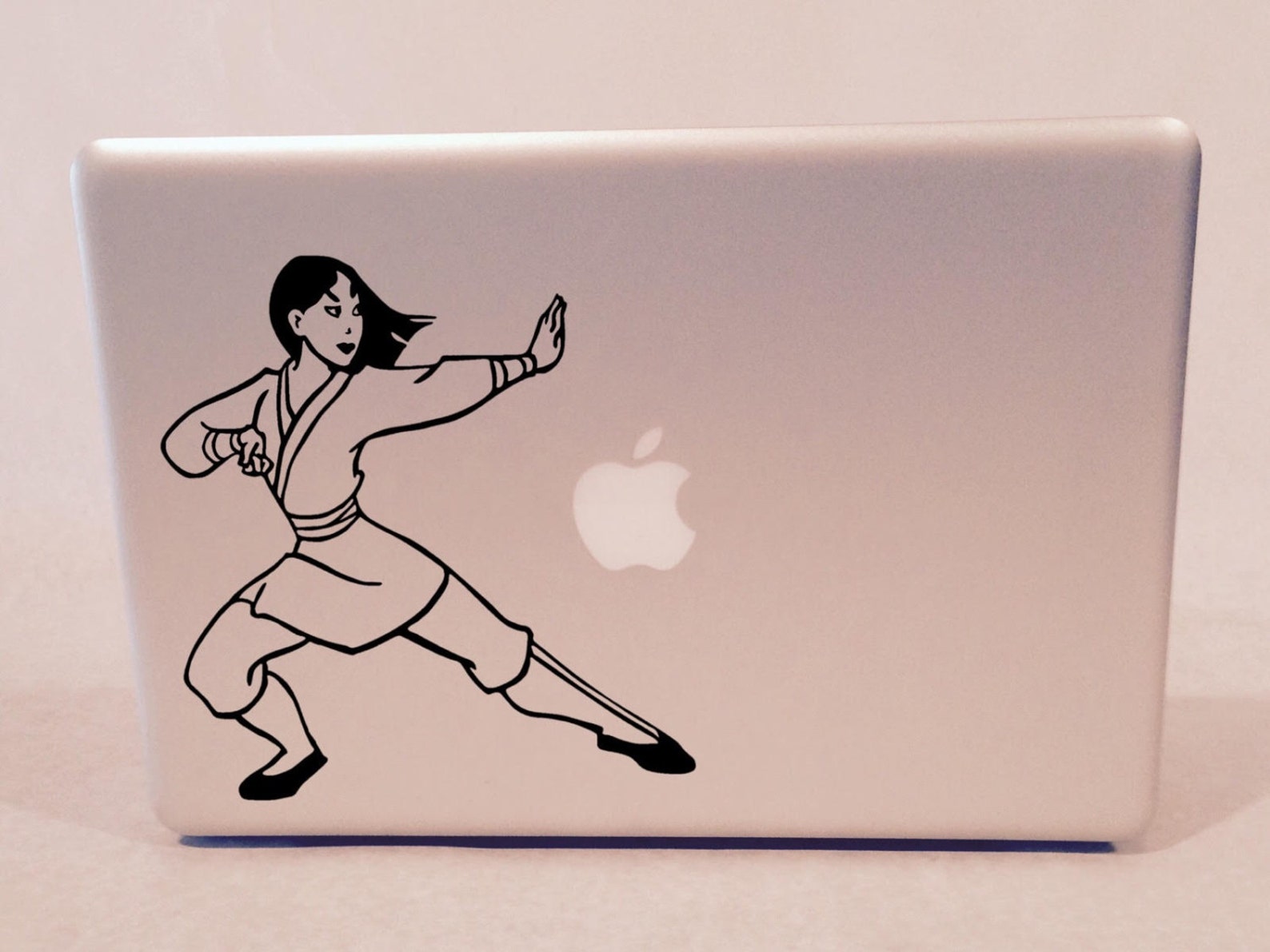 Mulan Fighting Stance Vinyl Decal | Etsy