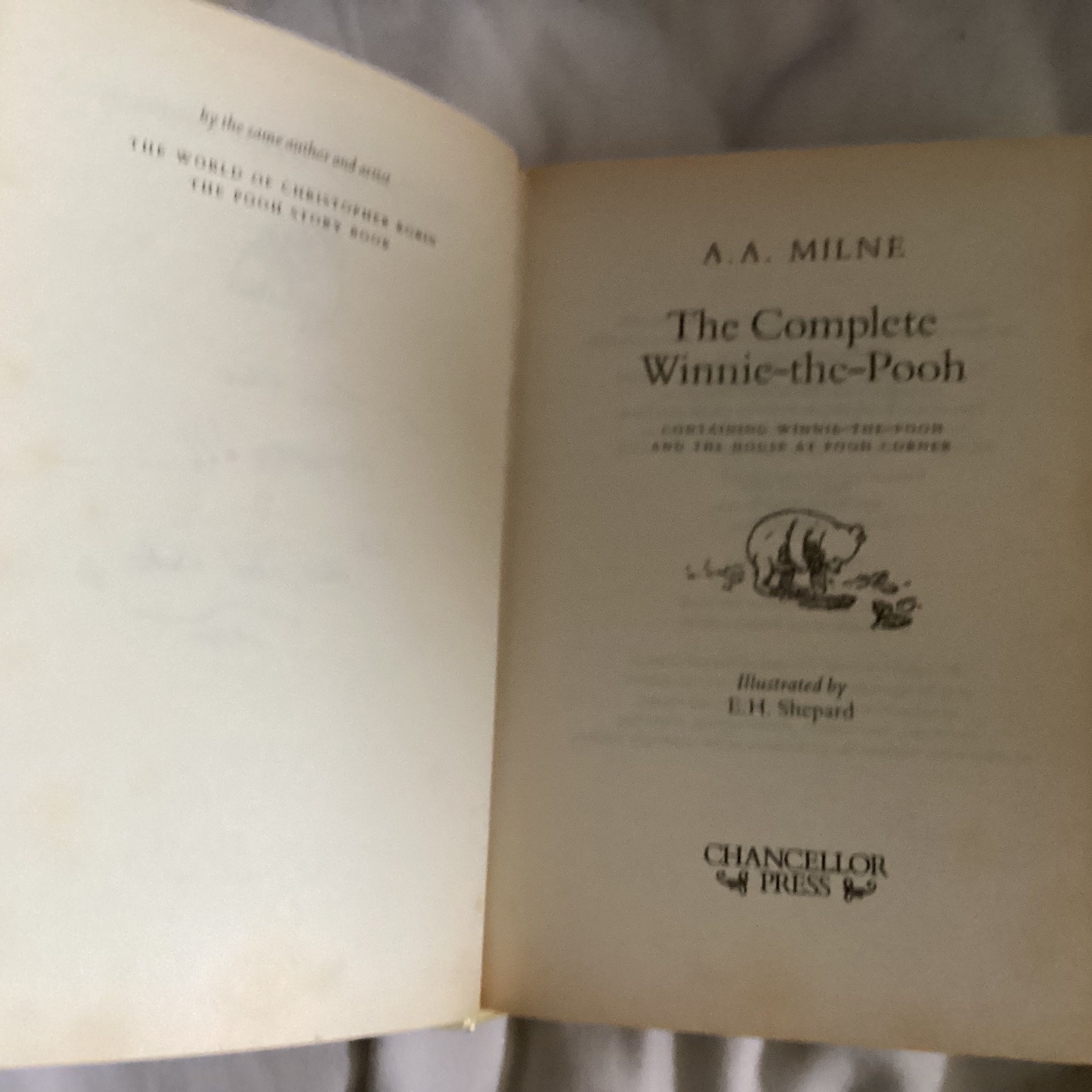 The Complete Winnie the Pooh by A A Milne - Etsy