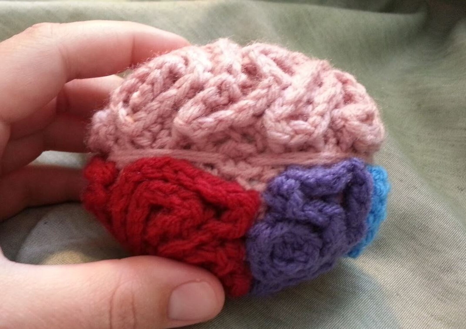 Human Brain Realistic Crochet Pattern 100% Scientifically - Etsy Hong Kong