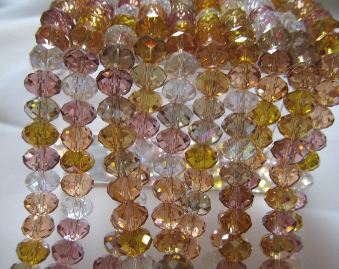 Shimmering Crystal Beads, Jewelry Making Supplies, Jewelry Projects - Etsy