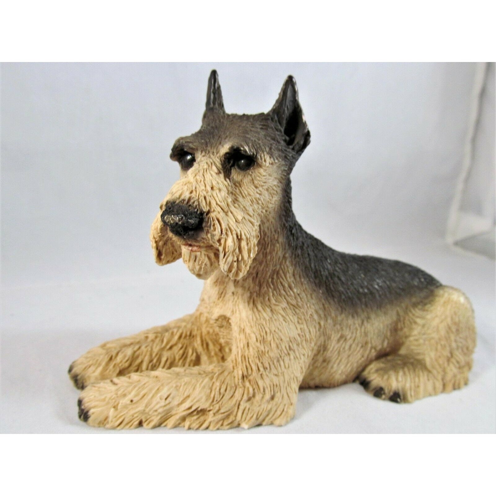 Schnauzer Dog Figurine Vintage 1988 Original by Castagna Made in Italy ...