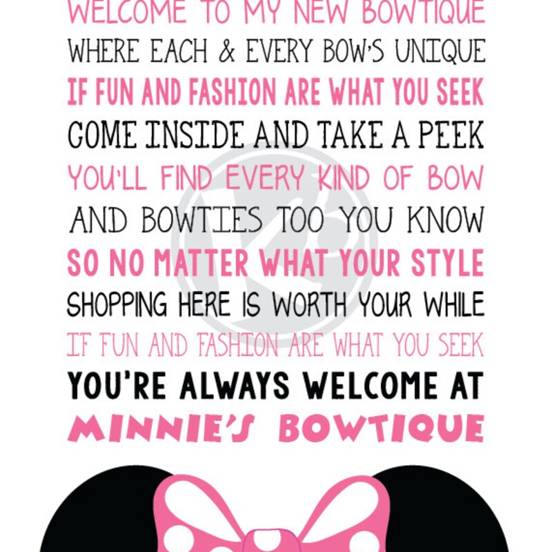Minnie Bowtique - Etsy