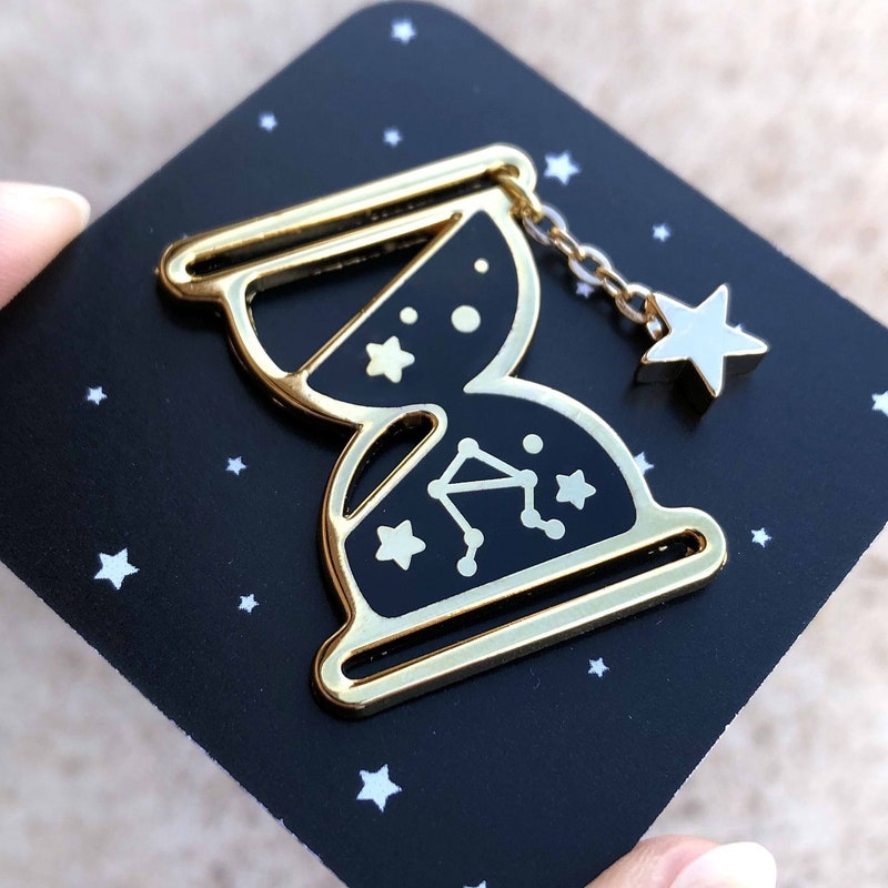 Zodiac Enamel Pin - Etsy