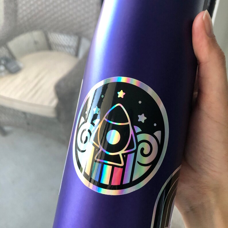 Rocket Launch Sticker | Etsy