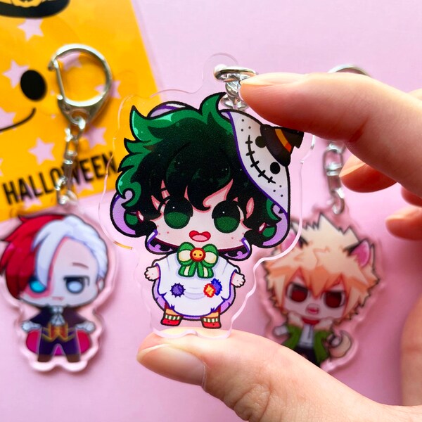 My Hero Academia Keychain - Etsy