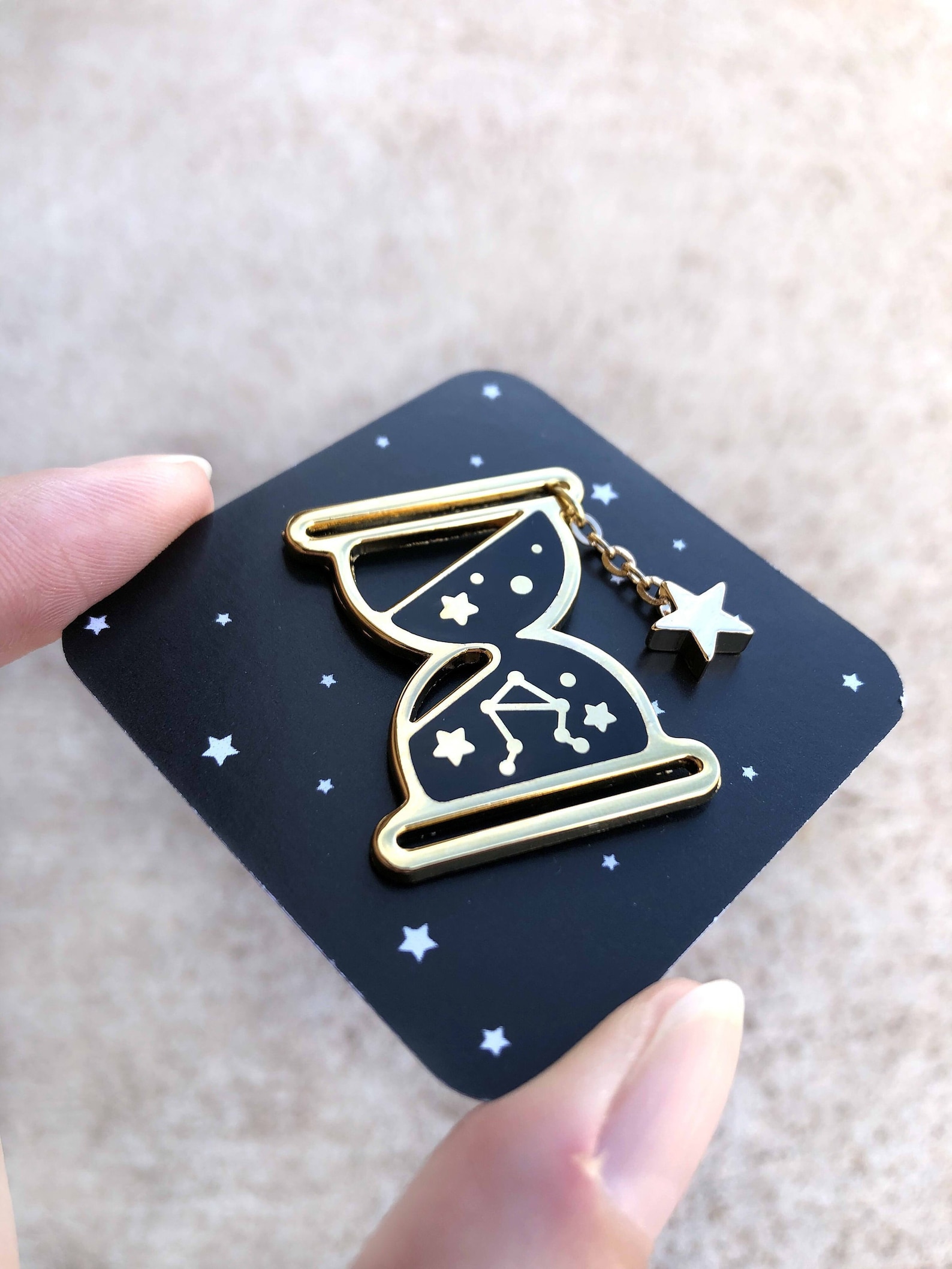 Libra Zodiac Hourglass• Enamel Pin - Etsy