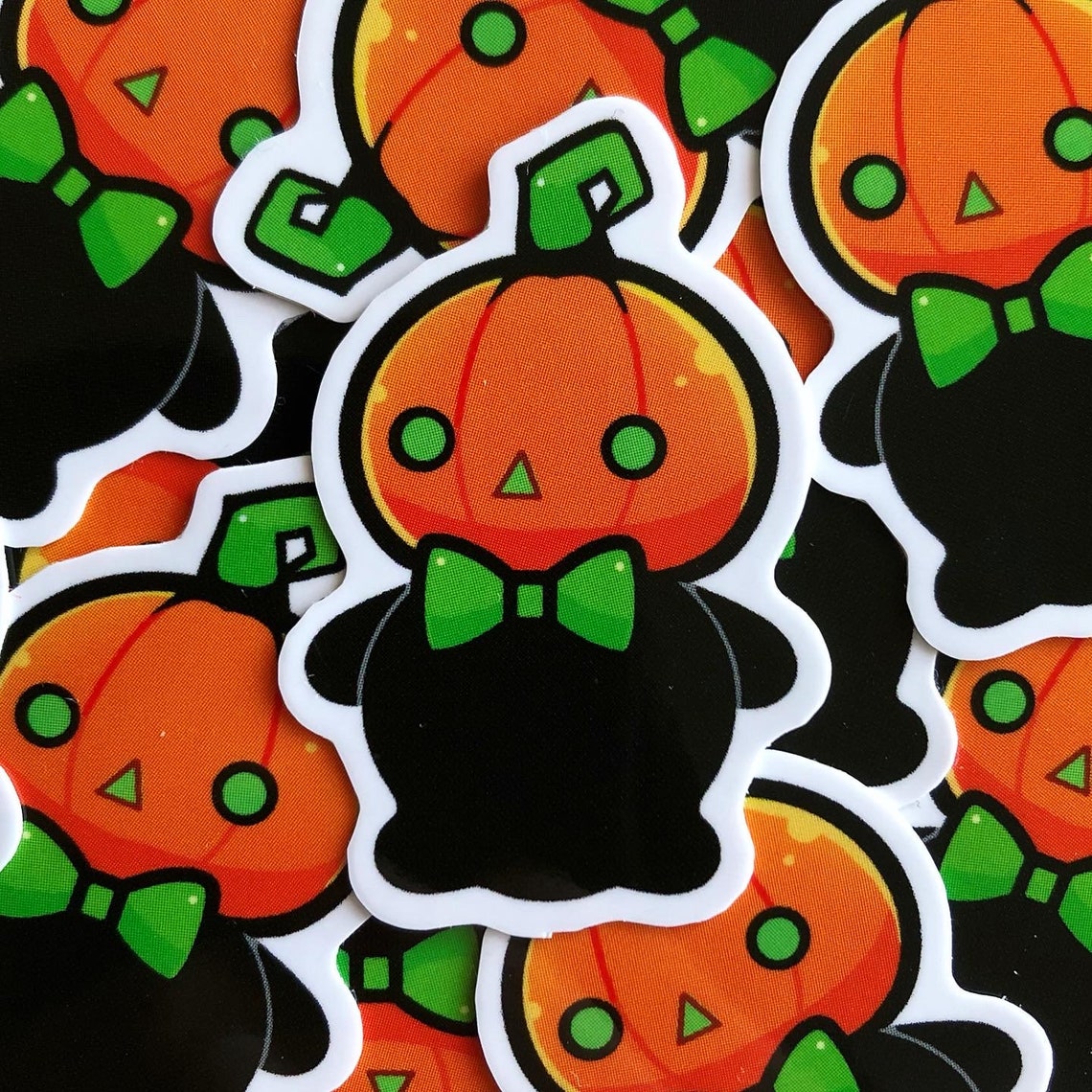 Cute Spooky Vinyl Stickers | Etsy