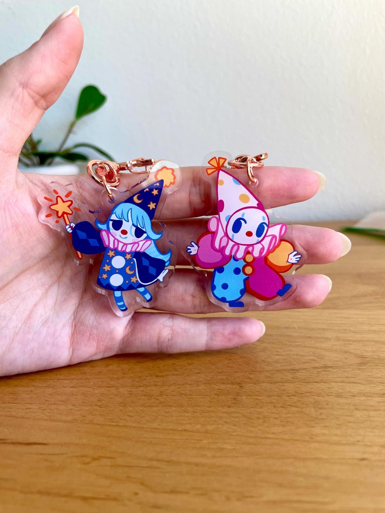 Little Clown Keychians - Etsy