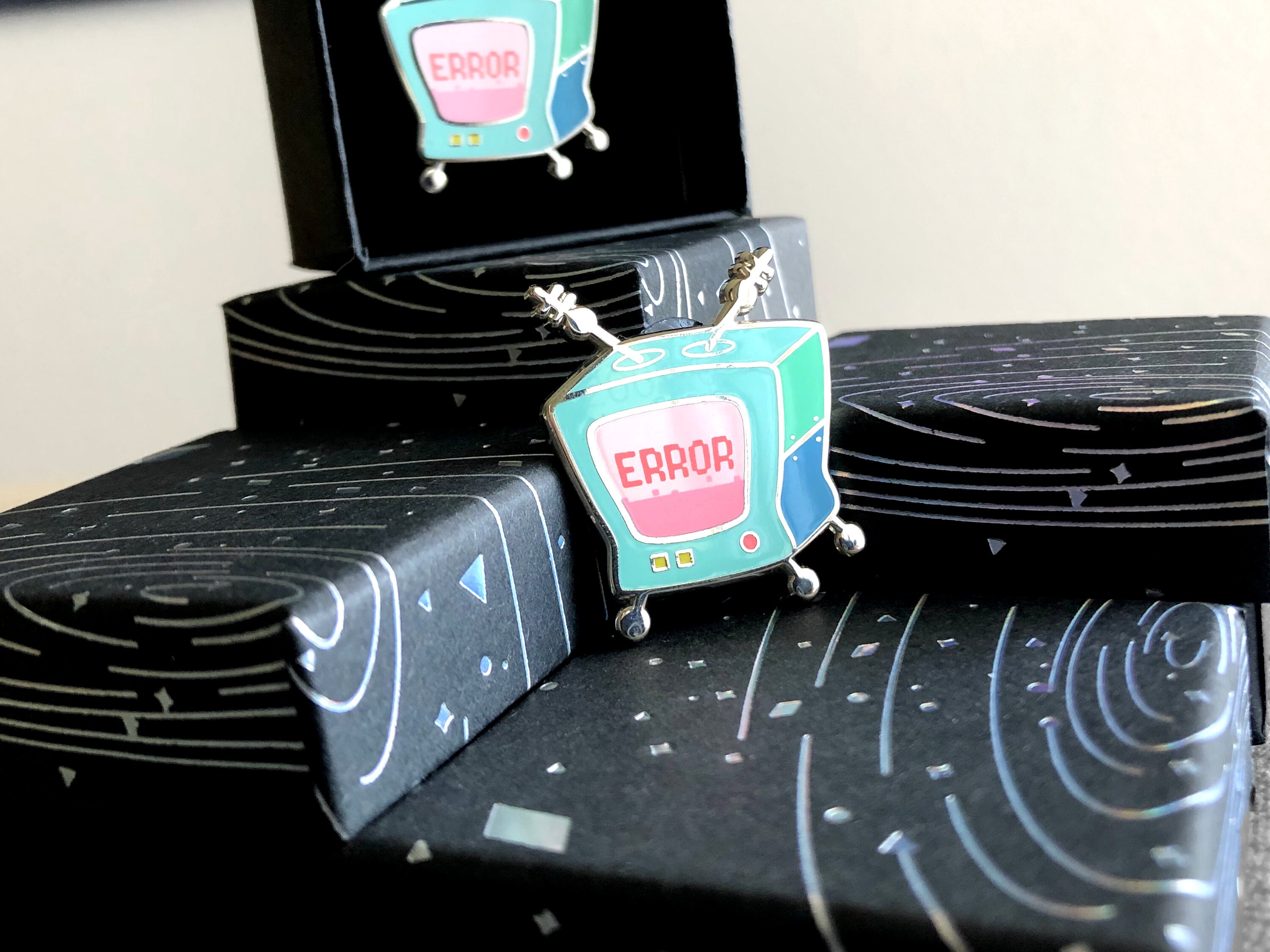 Error Screen Enamel Pin | Etsy